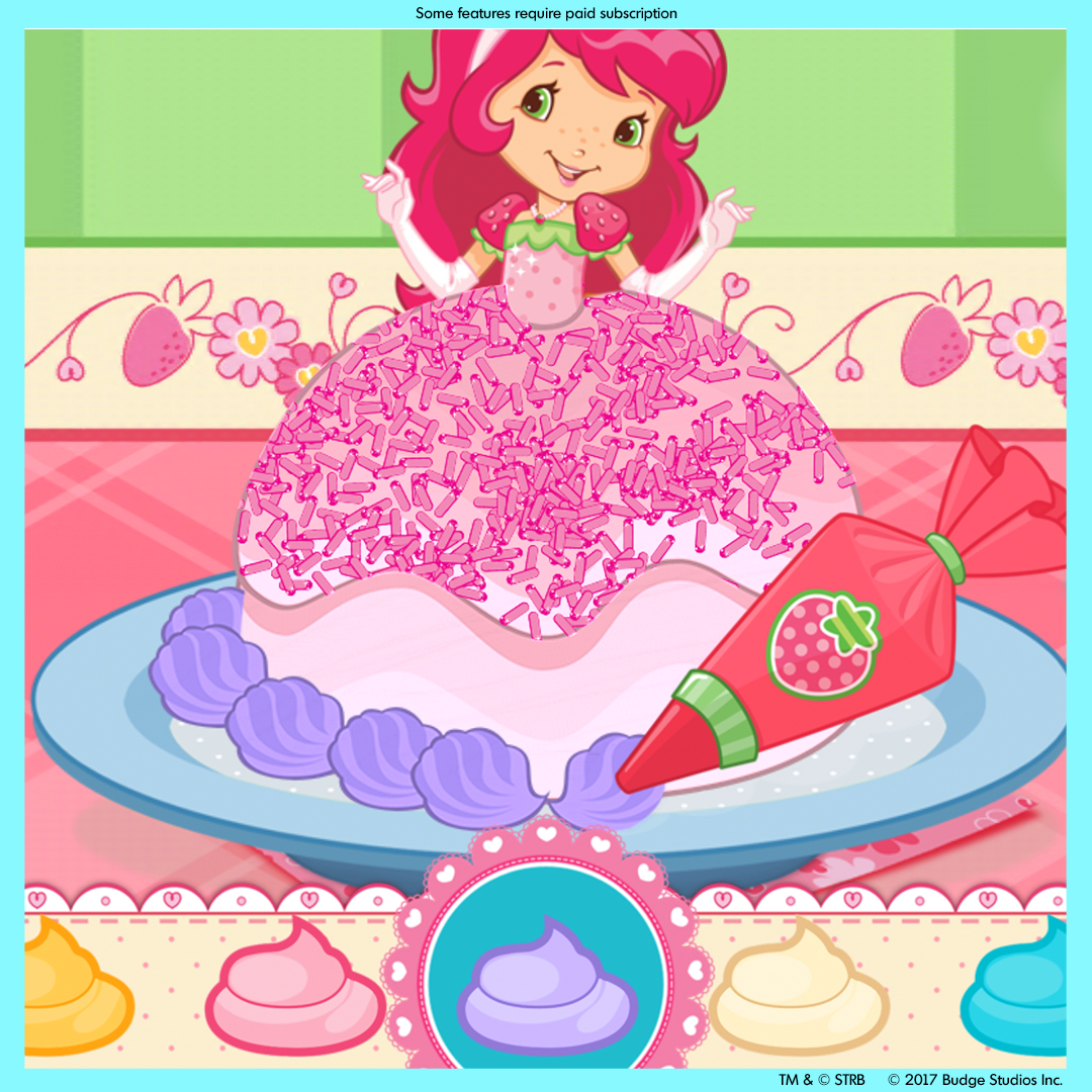 Check the New App with Strawberry Shortcake Called Budge World ...