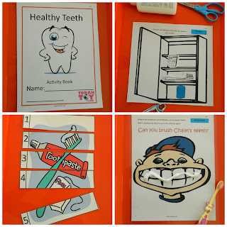Torah Toy: Healthy Teeth Activity Book