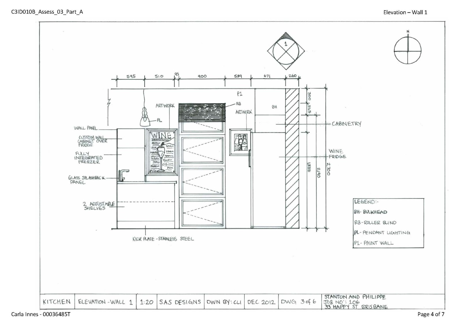 Interiors: C3ID0010B Kitchen Design Technical Documentation