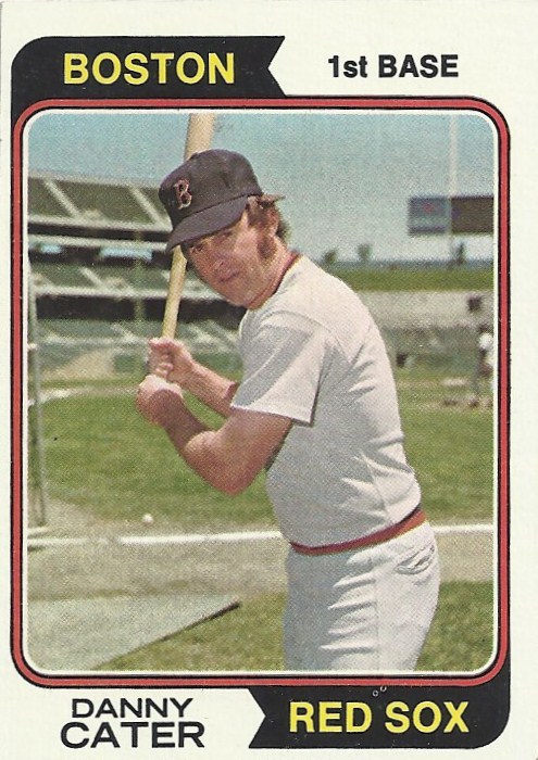 1974 Topps - Pennant Fever: #543 - Danny Cater