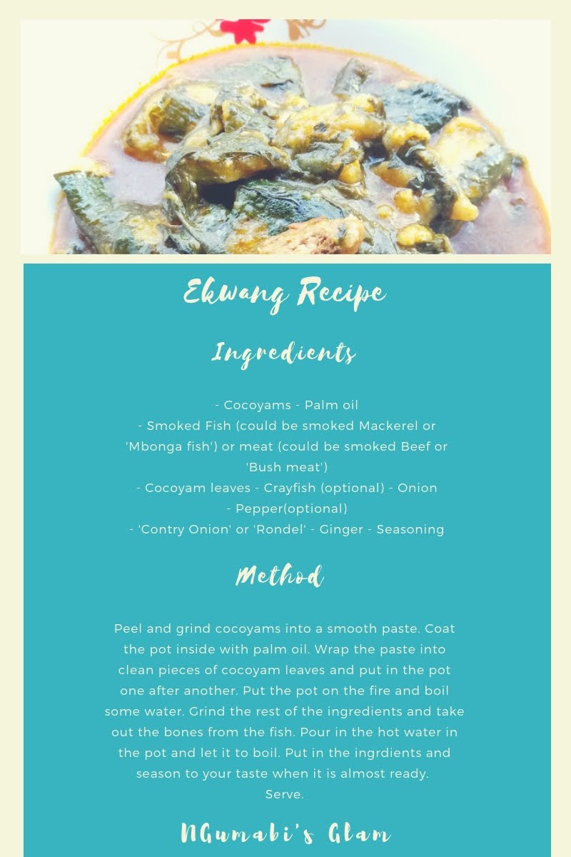 The Best Ekwang Recipe in Cameroon - My Local Adventures Blog
