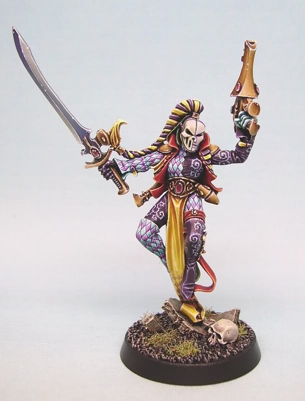 Harlequin by Darren Latham | Warhammer 40k artwork, Miniature painting ...