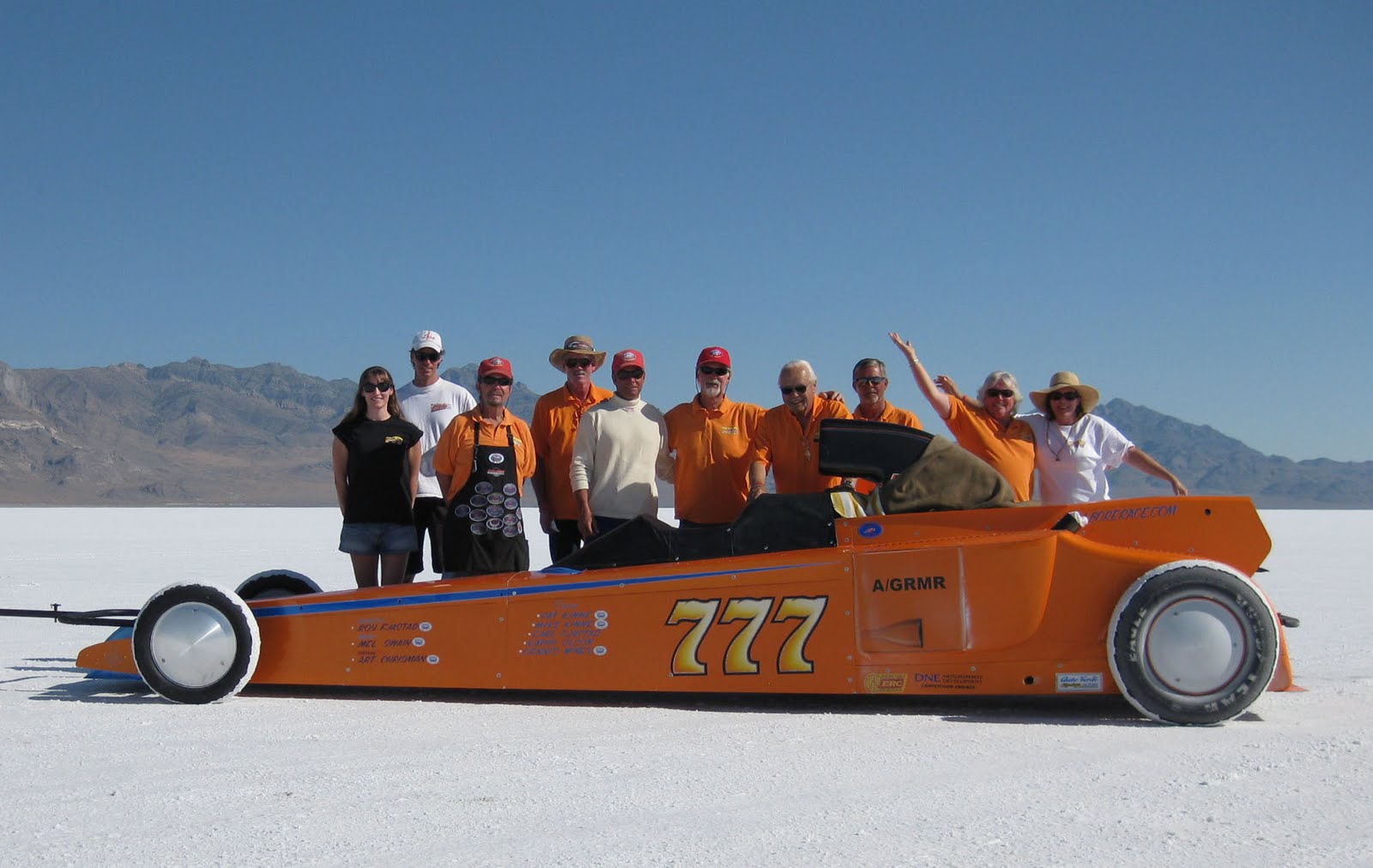 Bonneville Salt Flats Team 777: Speedweek with 777