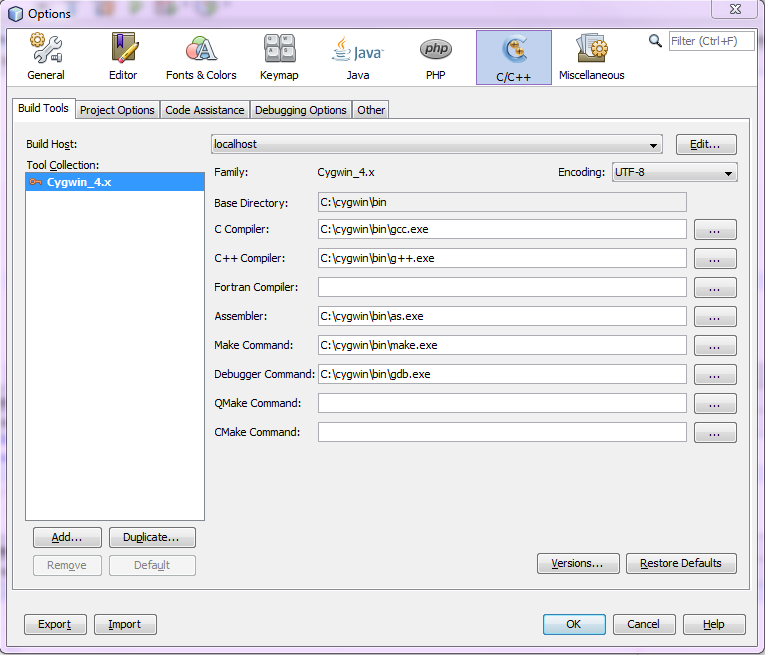 Cara Setting Compiler C/C++ di NetBeans IDE dengan menggunakan CYGWIN - JARI TECHNOLOGY