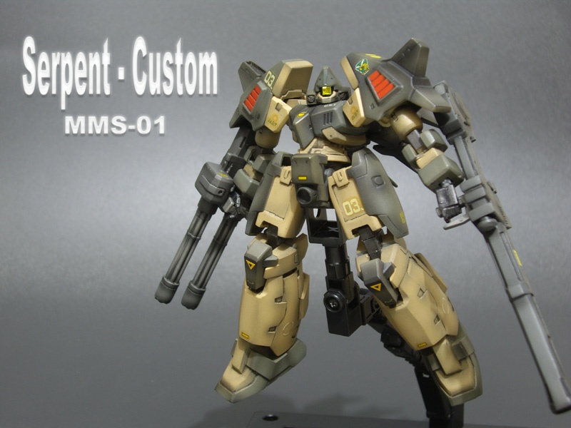 MMS-01 Serpent-Custom 機動戰士高達W-蛇夫座沙貝特