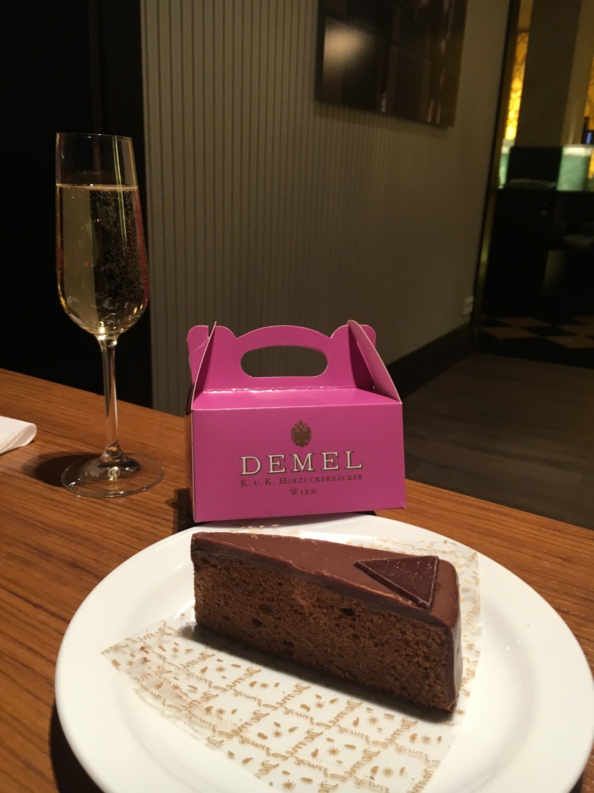 Demel Chocolate Torte - Vienna, Austria - Travel is my favorite Sport