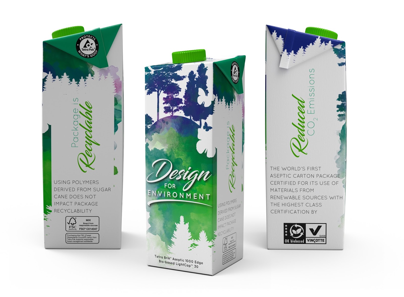 Tetra Brik® Aseptic 1000 Edge with Bio-based LightCap™ 30 – Packaging ...