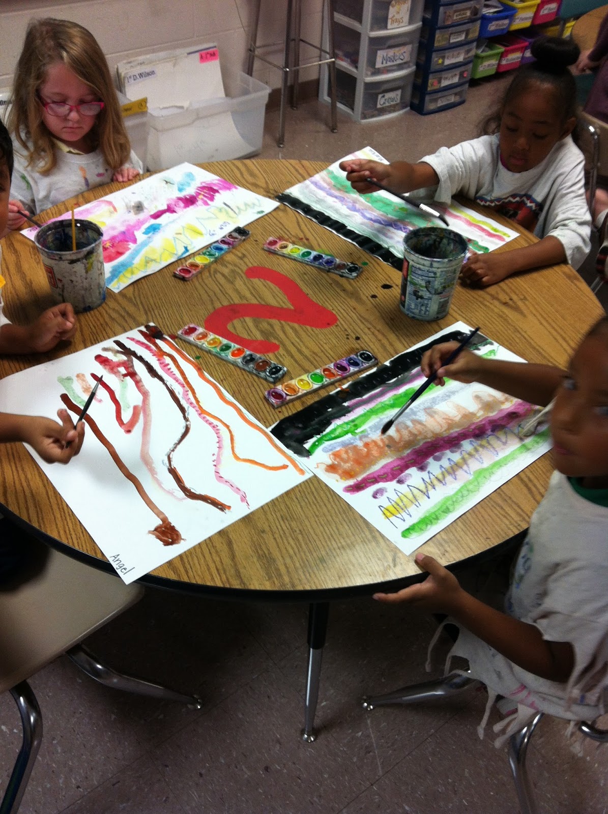 ChumleyScobey Art Room: Beginning the Year with Kindergarten