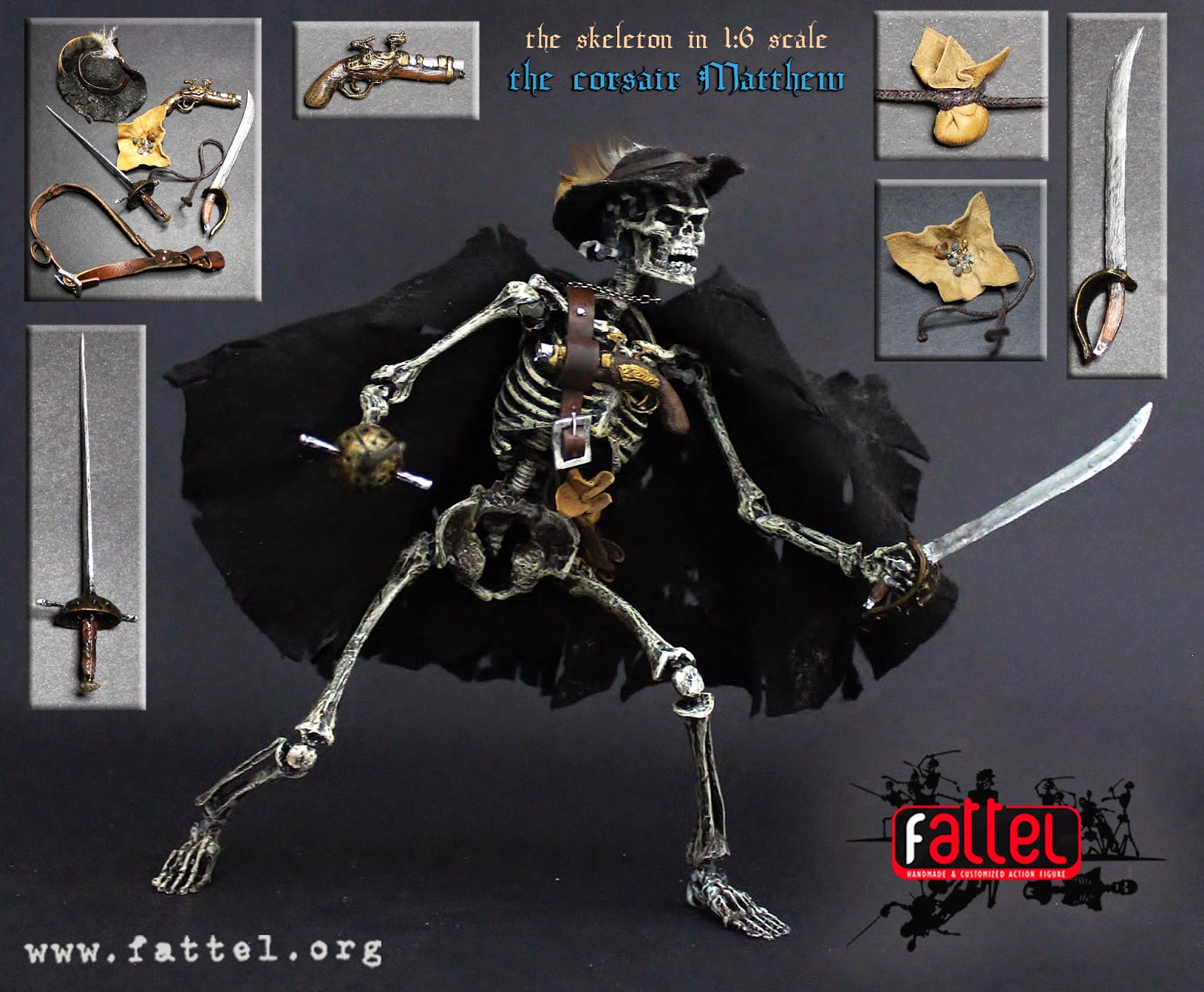 Action figure skeleton by Fattel: May 2014