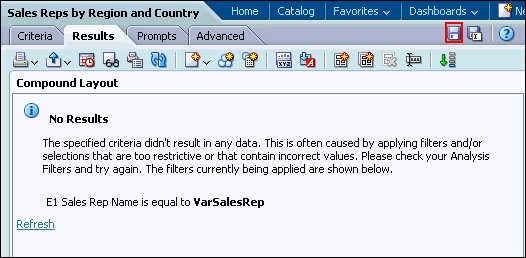 Diksha Sea [obiee 11g] Using A Presentation Variable