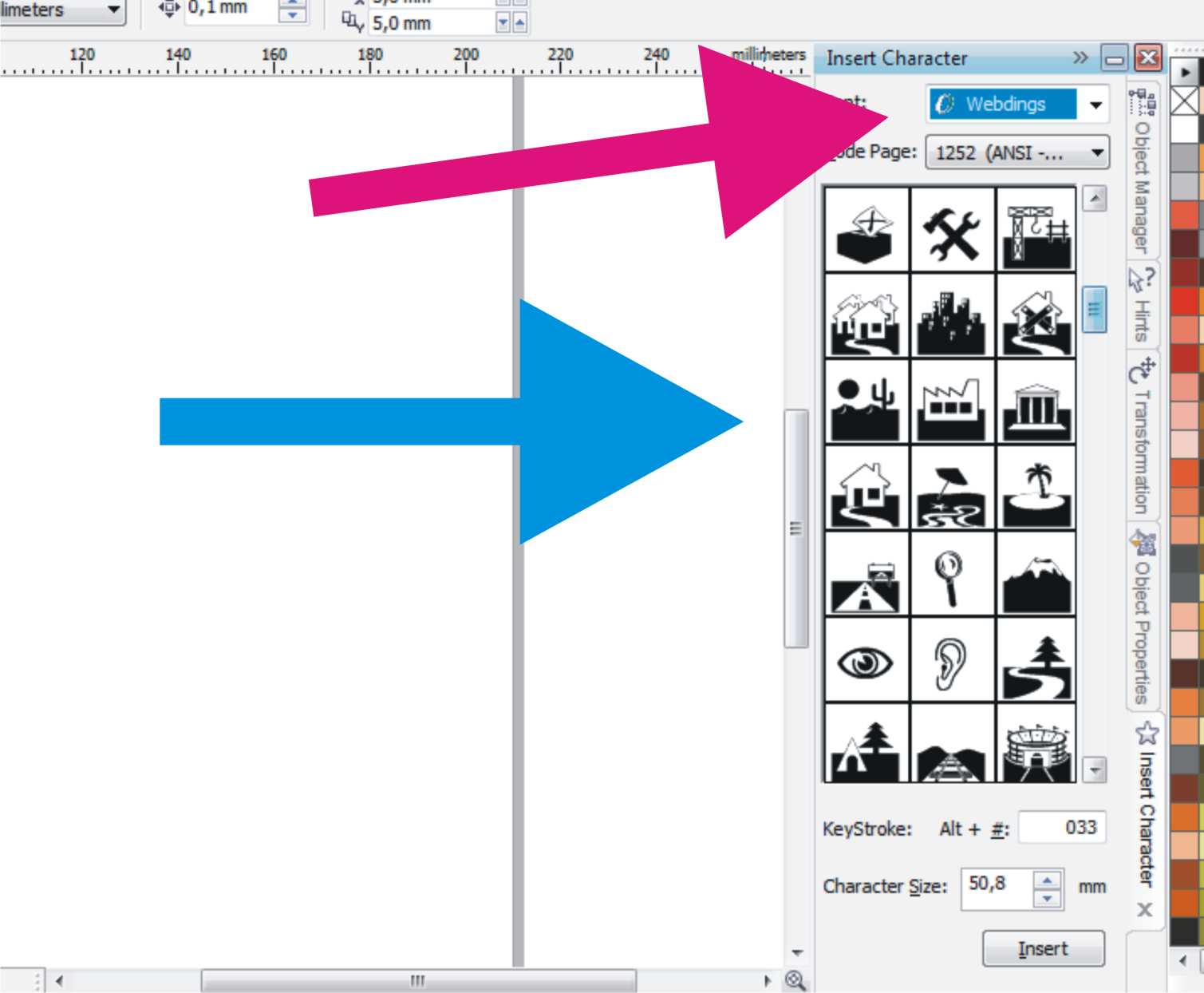 Cara Menambahkan Simbol Rumah, Gedung, Stadion dll di CorelDRAW dengan ...