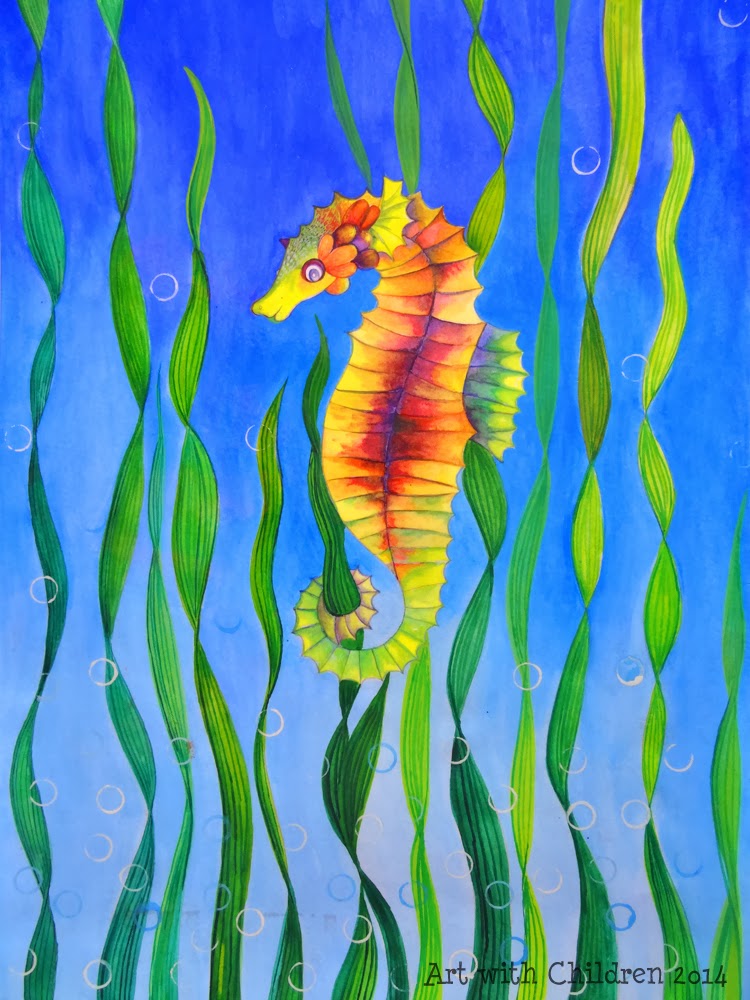 Drawing a Seahorse