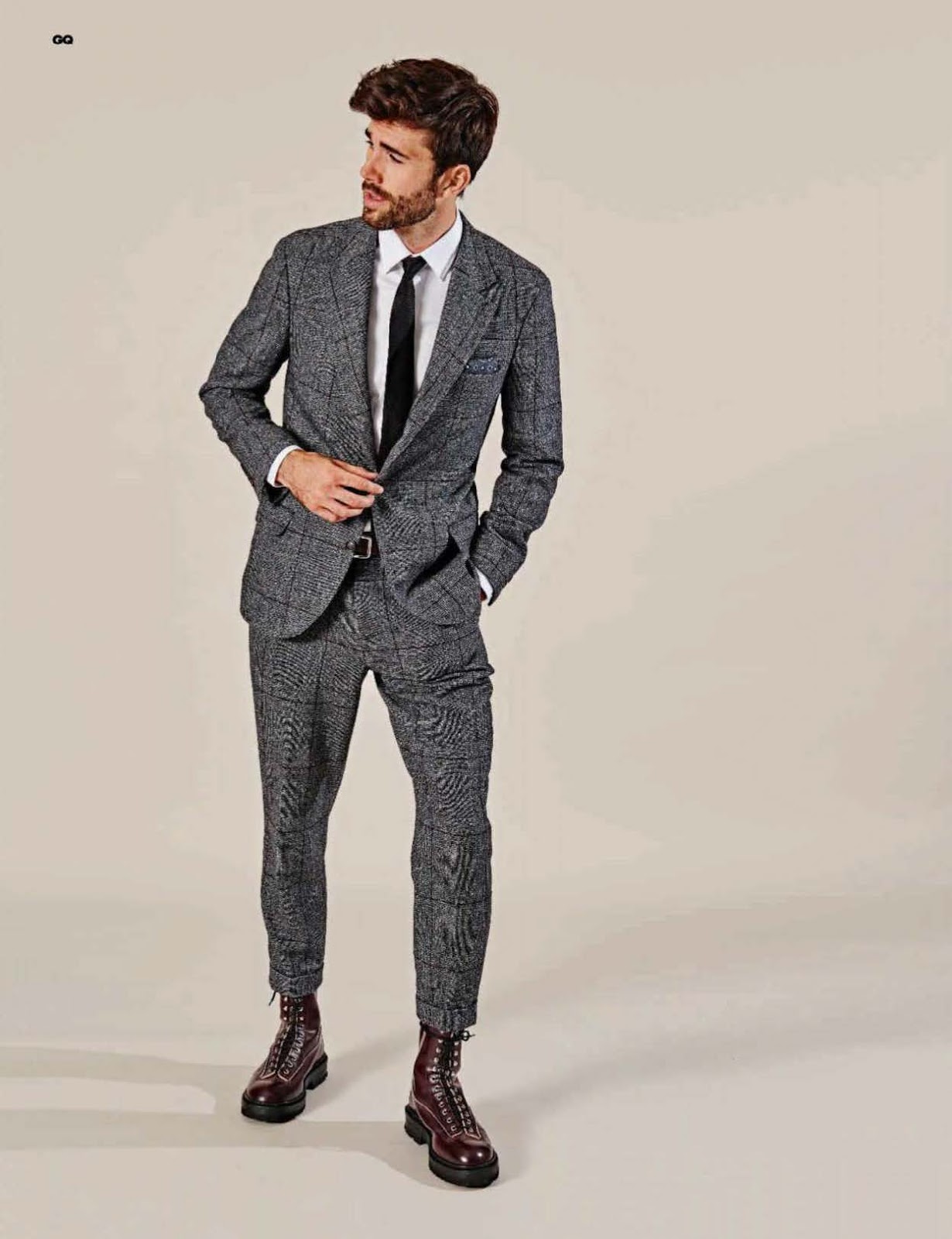 Lukas Hoffmann viste las nuevas reglas sartoriales de la moda para GQ ...