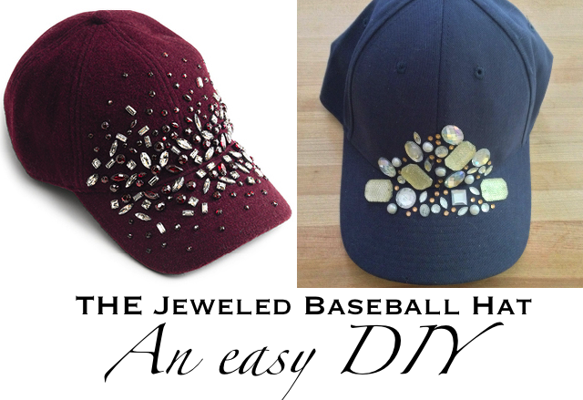 Chasing Davies: Favorite Wears & DIY Jeweled Baseball Cap
