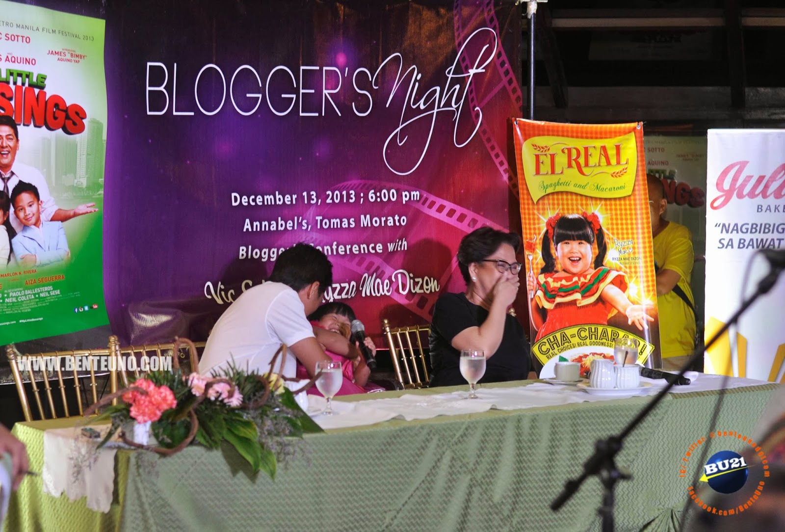 A Blogger's Night with the Stars of My Little Bossings - Benteuno.com