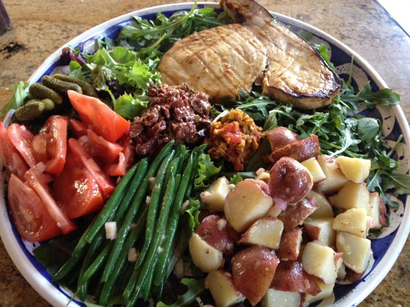 Because I Said So: Summer Cooking - Composed Salad Nicoise(ish)