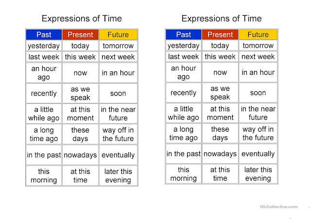 Time expressions