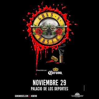 Boletos Guns N’ Roses Palacio de los Deportes - Ferias de México
