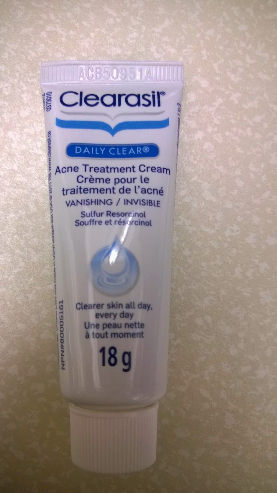 Skincare Haul: Clearasil Acne Treatment Cream Sulfur Resorcinol