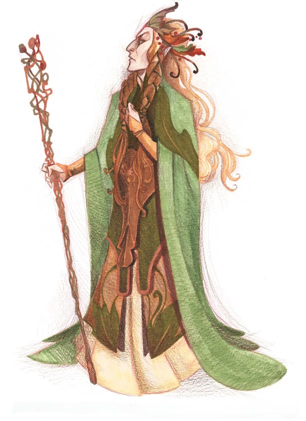 abella blog: Gente Hobbit y Rey Elfo