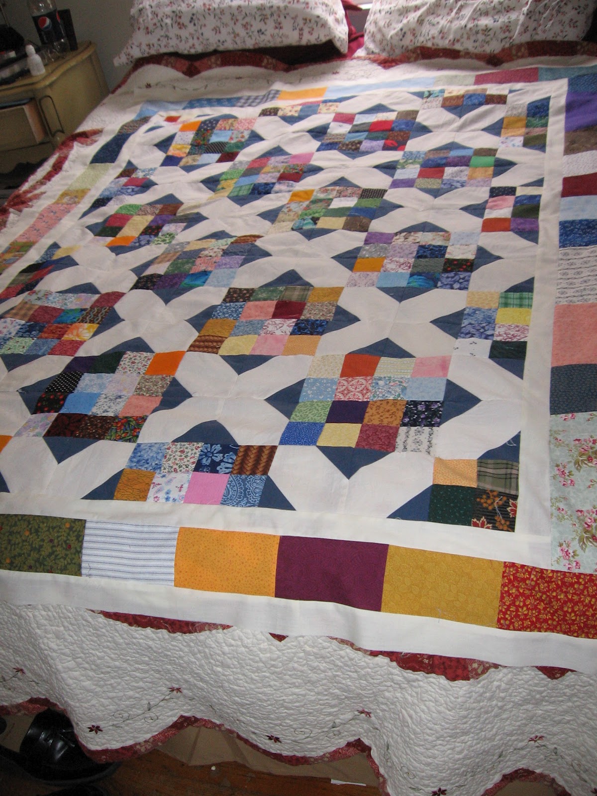 A Quilter's Block: Arkanasas Cross Roads ( Block #15)