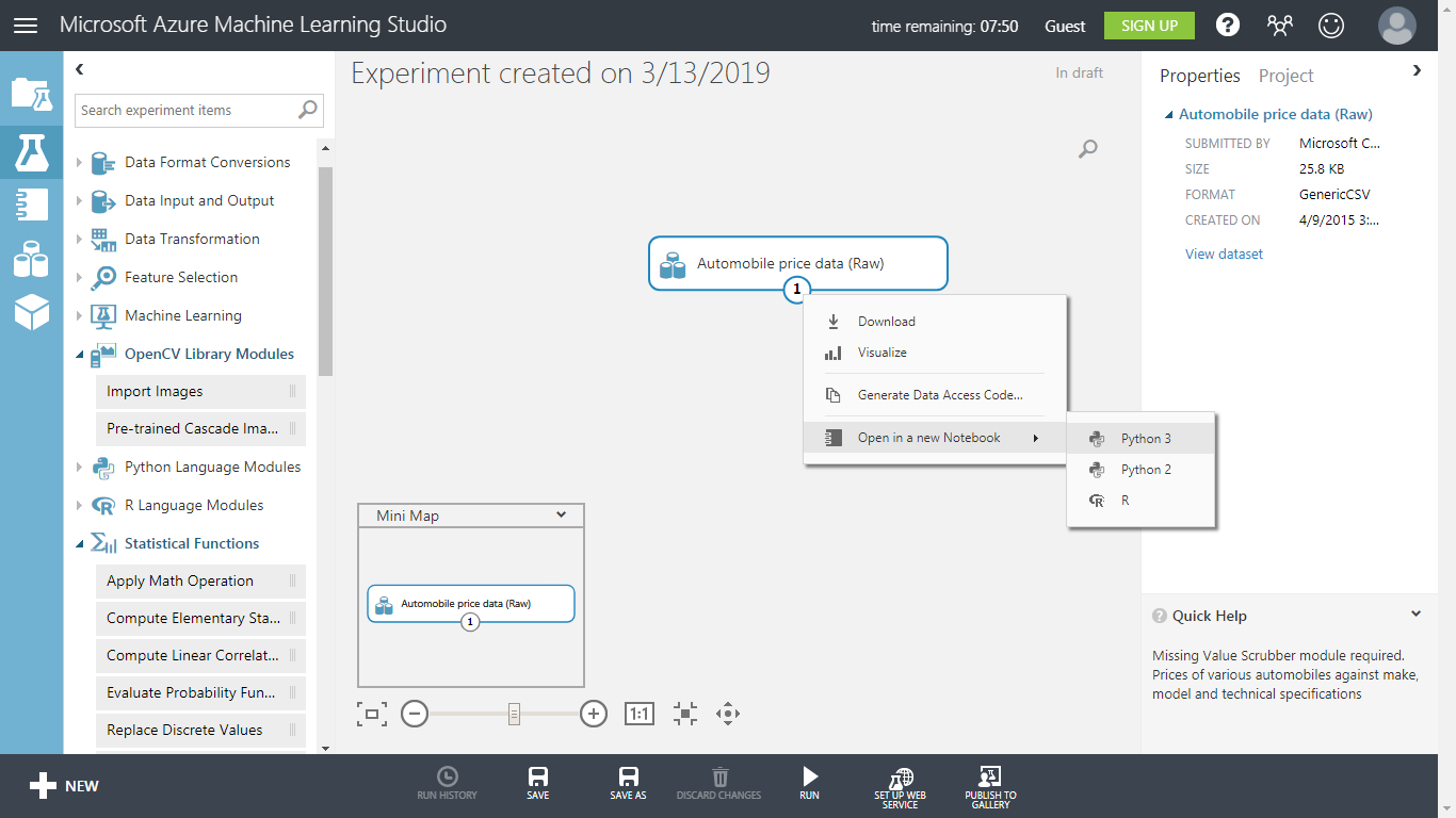 Getting Started With Azure Ml