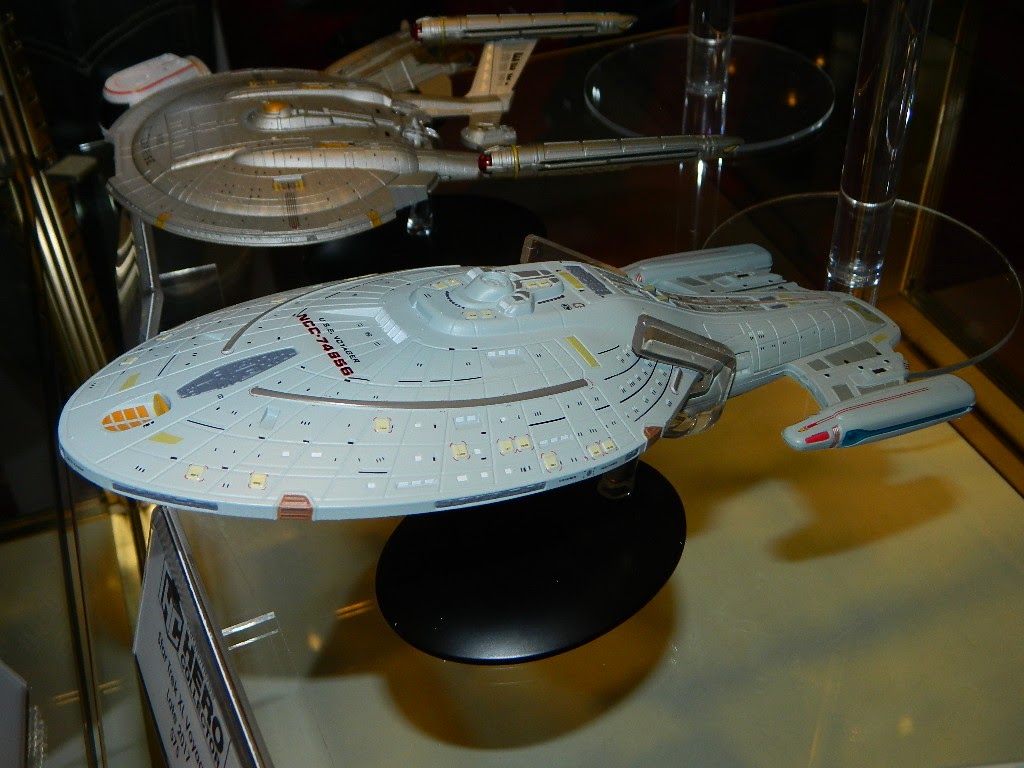 The Trek Collective: New Eaglemoss starship models on display at New ...
