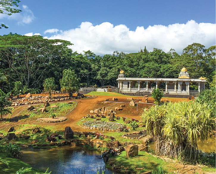 San Marga Iraivan Temple(Hindu monastery) in Kapa‘a Hawaii United States