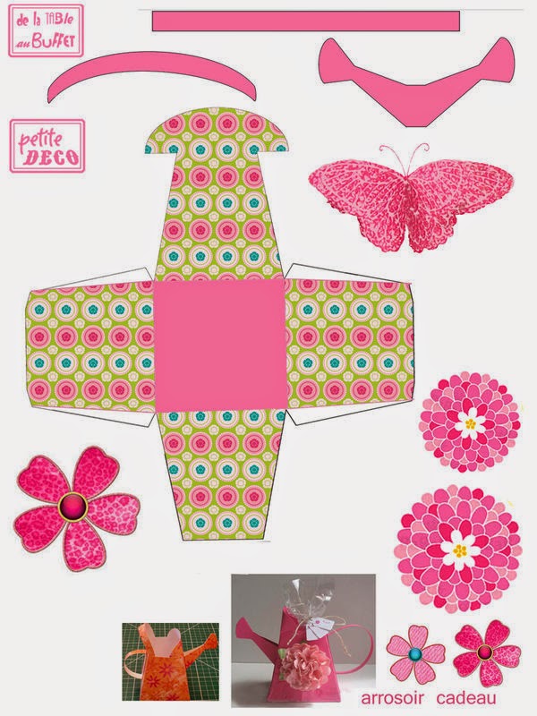 Watering Can Template Printable