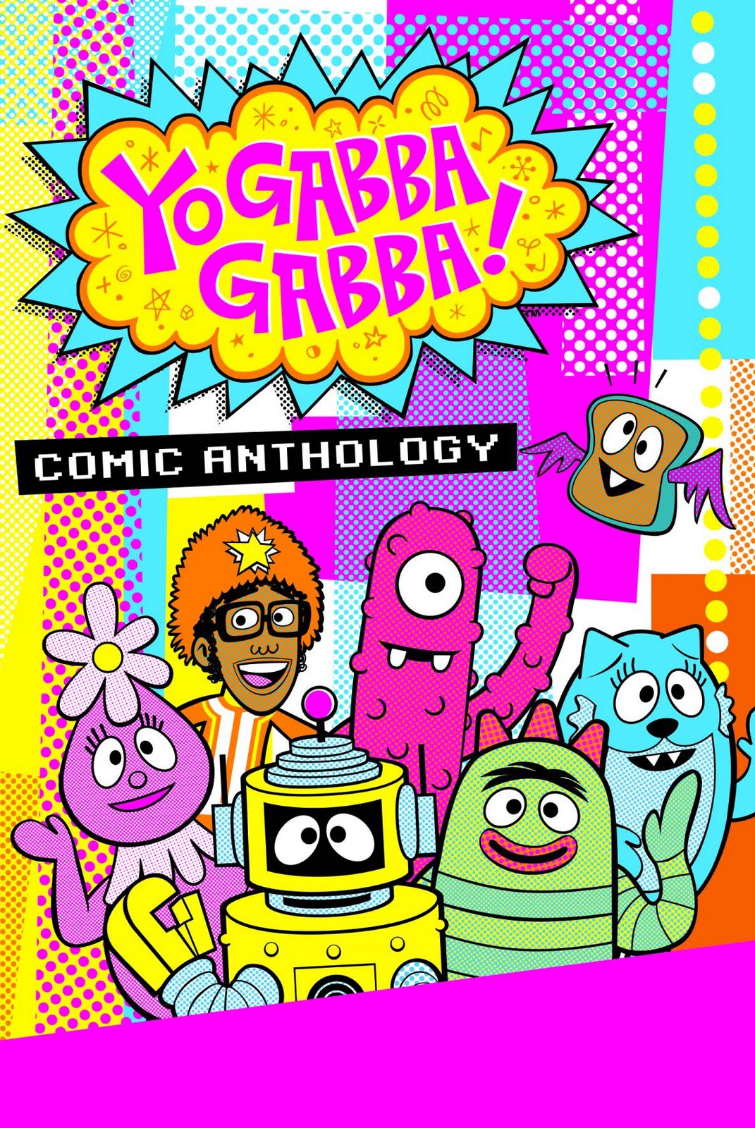 Dave Crosland's "On The Slate": YO GABBA GABBA! Comic Book Time Art Preview