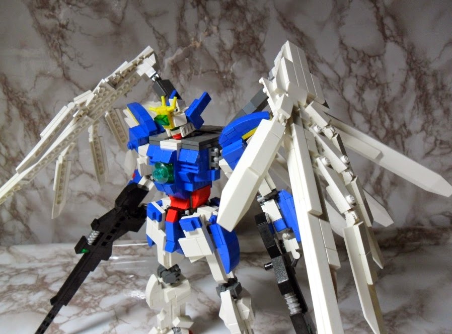 GUNDAM GUY: Gundam LEGO: Wing Gundam Zero Custom