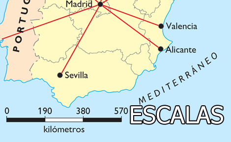 Escalas En Los Mapas