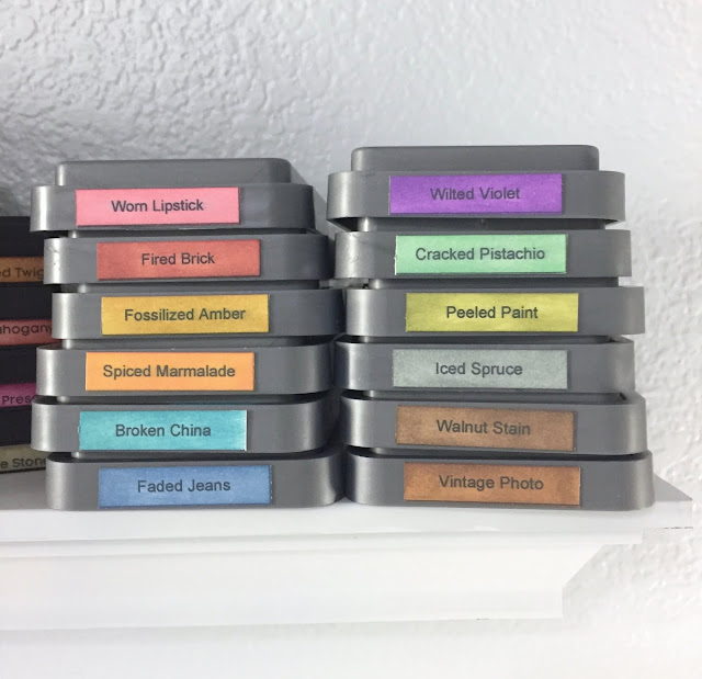 Crafting By Carol: Distress Oxide Ink Labels