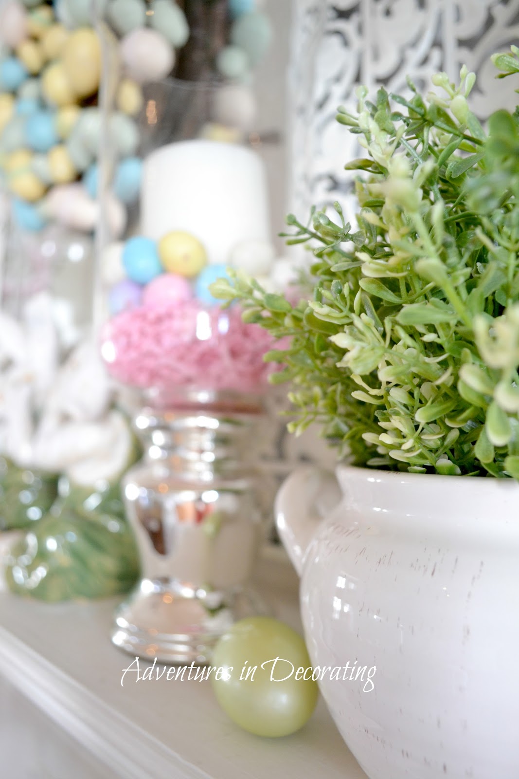 Adventures in Decorating: Winter Be Gone!