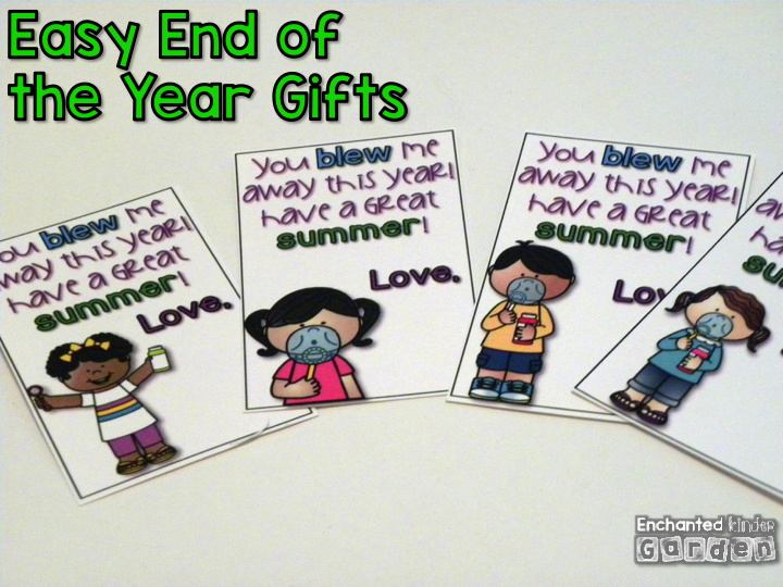 End of the Year Gifts – Enchanted Kinder Garden