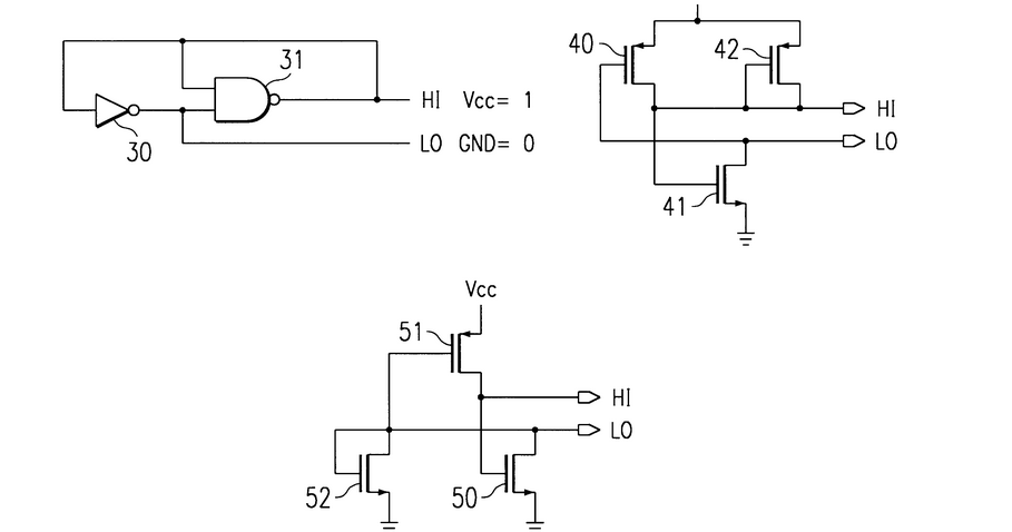 Mantra VLSI : A tie-high, tie-low circuit