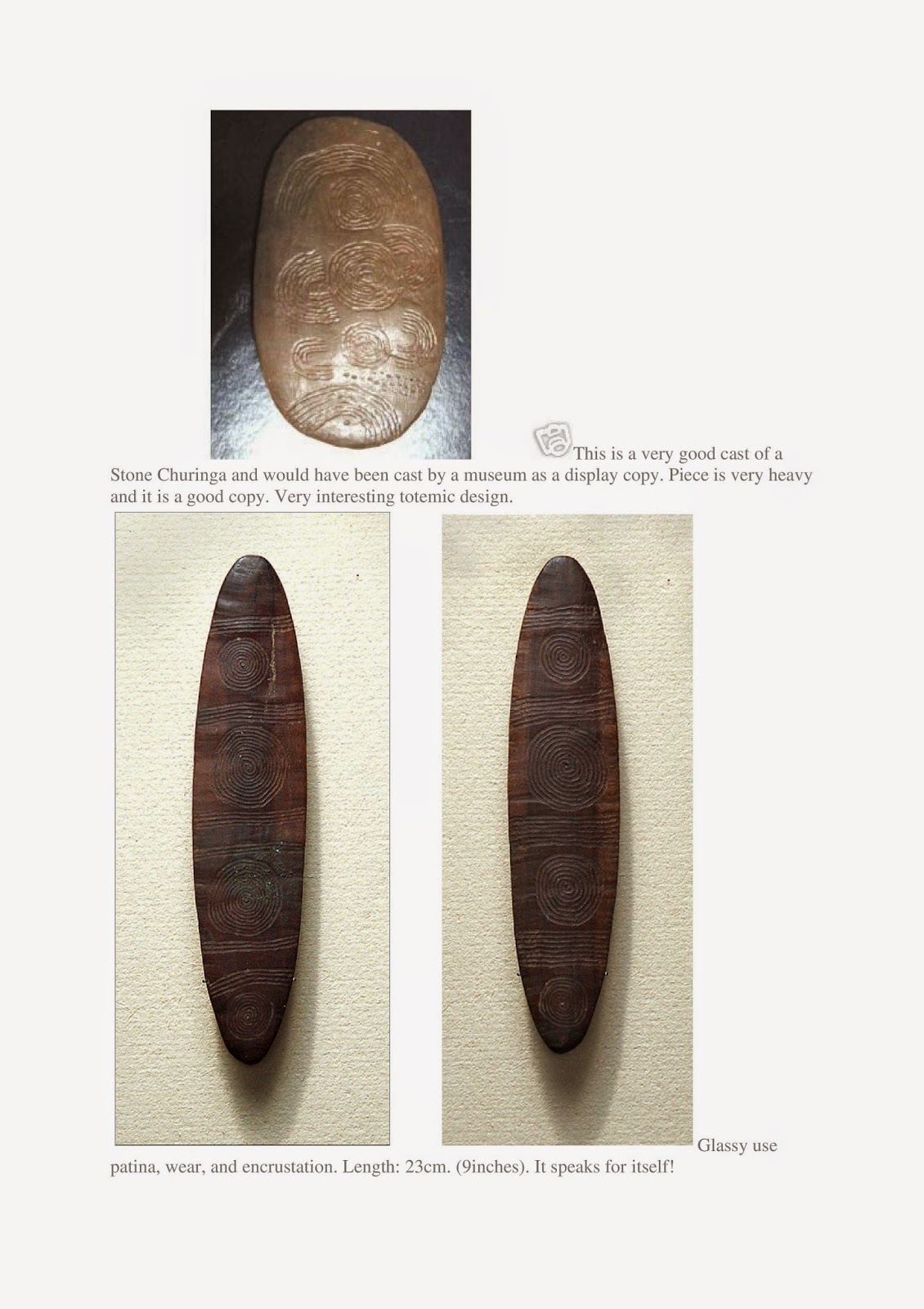 Trivial Art Tribal Art = TA-TA : The Churinga or Tjurunga docs Part 1 ...