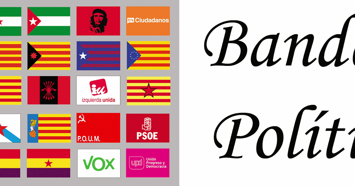 Don Bandera: Amplia variedad en banderas políticas