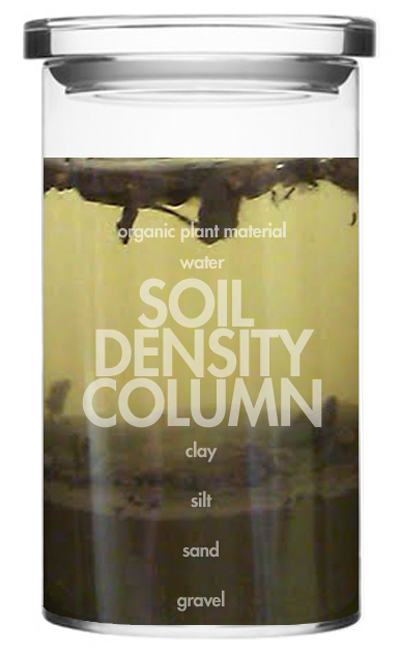 E is for Explore!: Soil Density Column