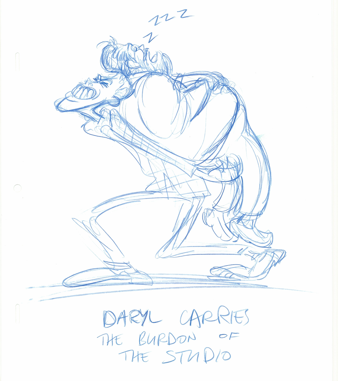 Daryl Graham Animated People: The Burden