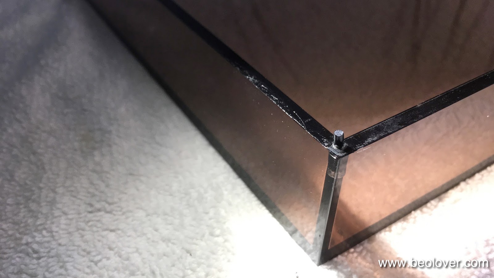 beolover: Beogram 4000: Repair of a Cracked Plexiglass Hood With Laser ...