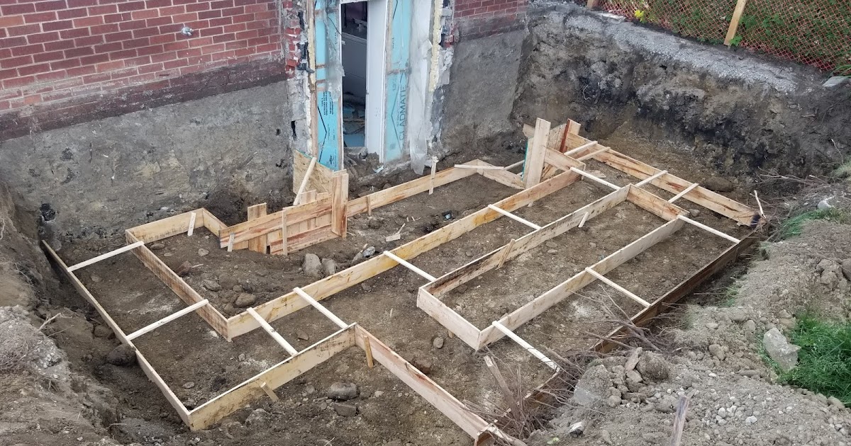 Week 2: Footings and bench pinning