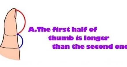 Must Read : INTERESTING: What Your Thumb Reveals About You...I was ...