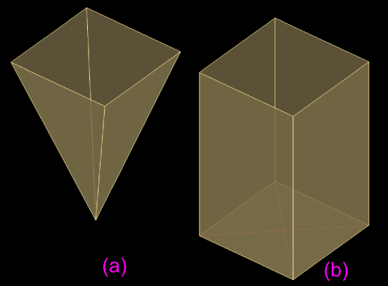 High school Mathematics Lessons: Chapter 33.2 - Volume of Square pyramids