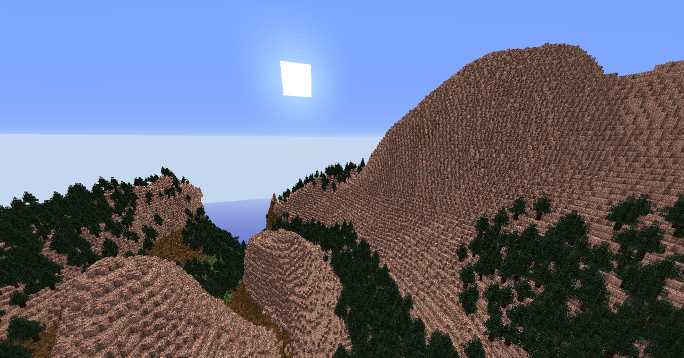 Mapping Minecraft: Half Dome, Yosemite Valley, California