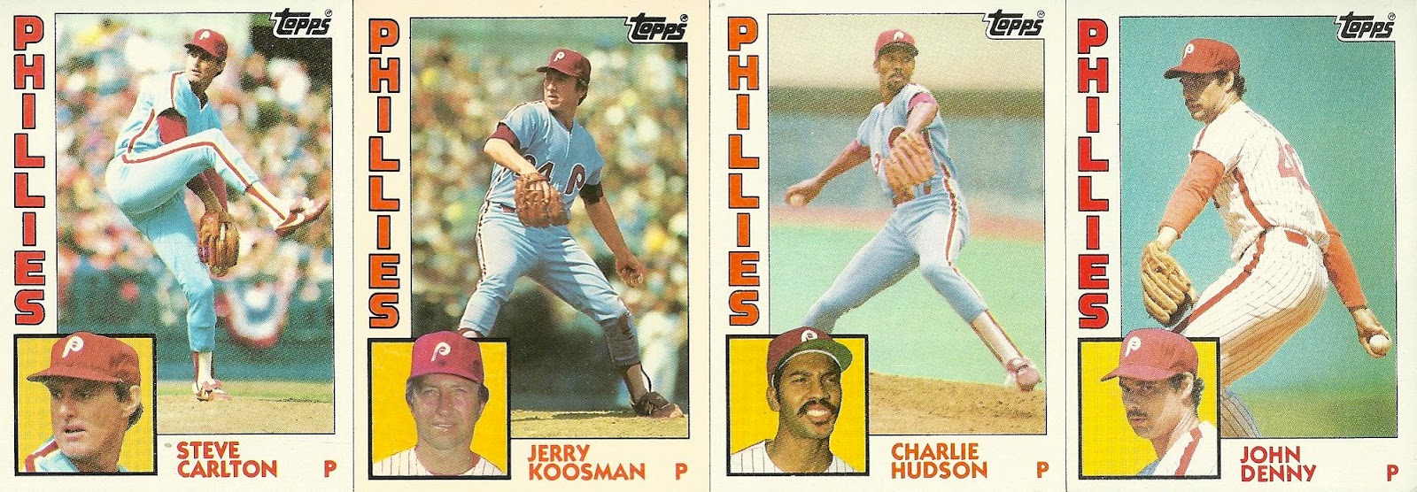 The Phillies Room: 1984 Topps Phillies