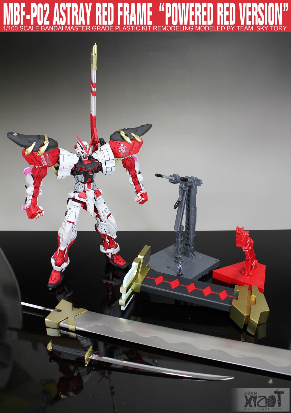 MG 1/100 MBF-P02 Astray Red Frame "Powered Red" Custom Build