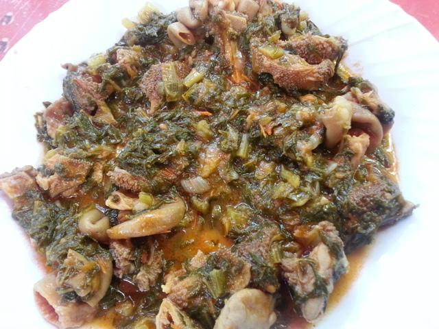 Menu Time: Utumbo ulochanganywa na mchicha