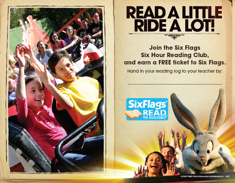 Mrs. Wagner's Class: Six Flags...Read To Succeed!