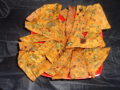 Nivedita's Kitchen: Crispy Chapati sticks